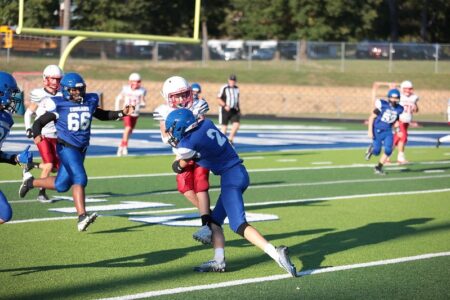 Middle School Football Splits with Spring Hill - Grace Community School