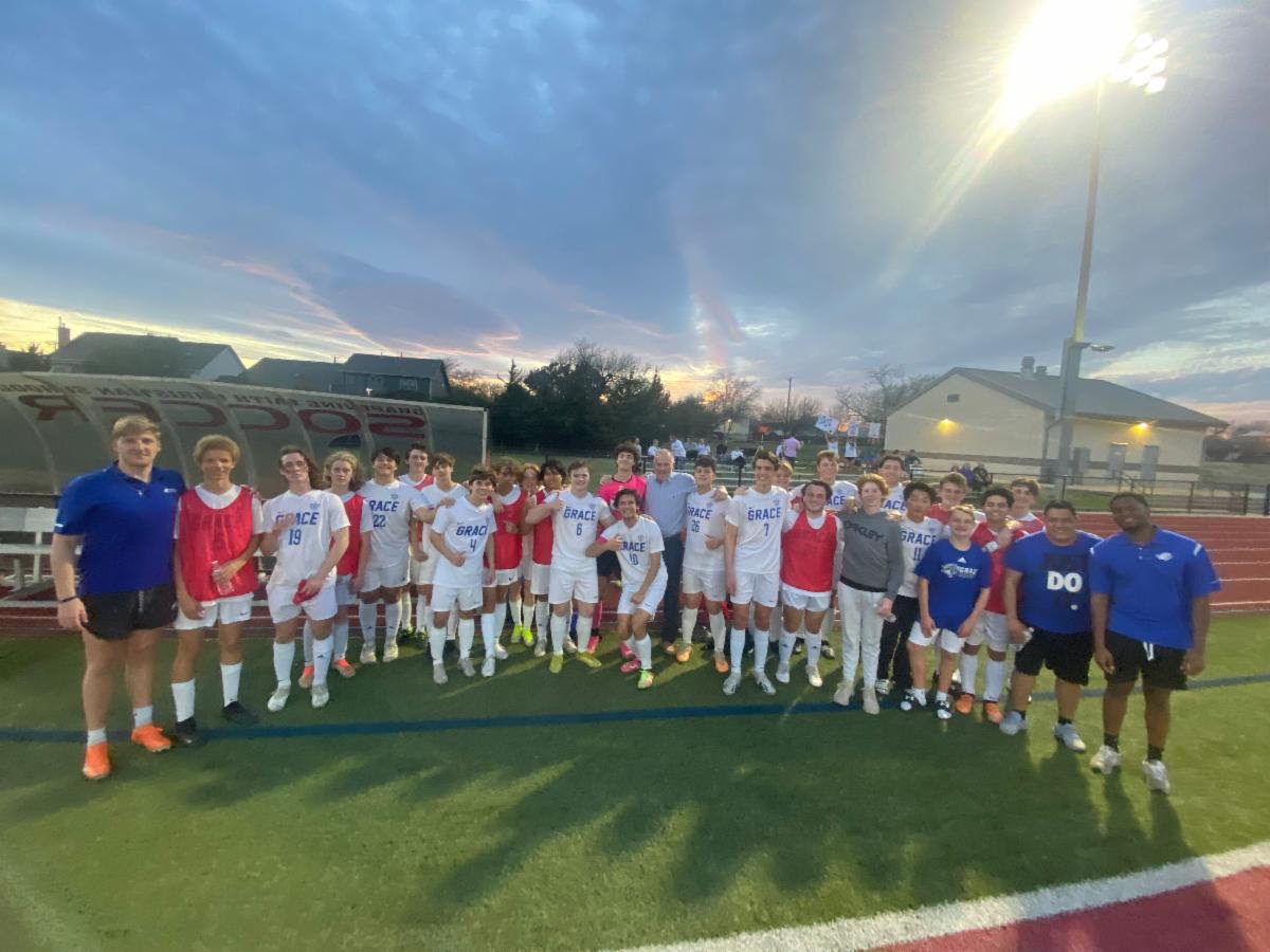Boys HS Soccer Season Comes to an End - Grace Community School