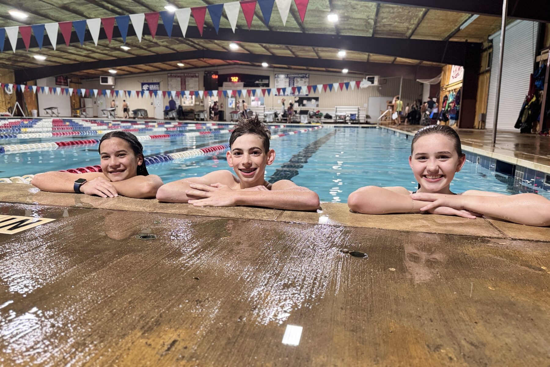 Full Throttle in the Water: Grace Community Junior High Swimmers Bring ...