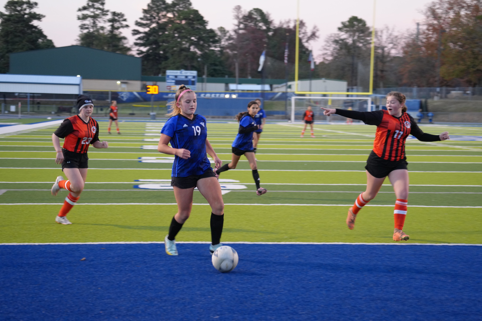 Grace Girls Middle School Soccer Scores First Goal of the Season ...