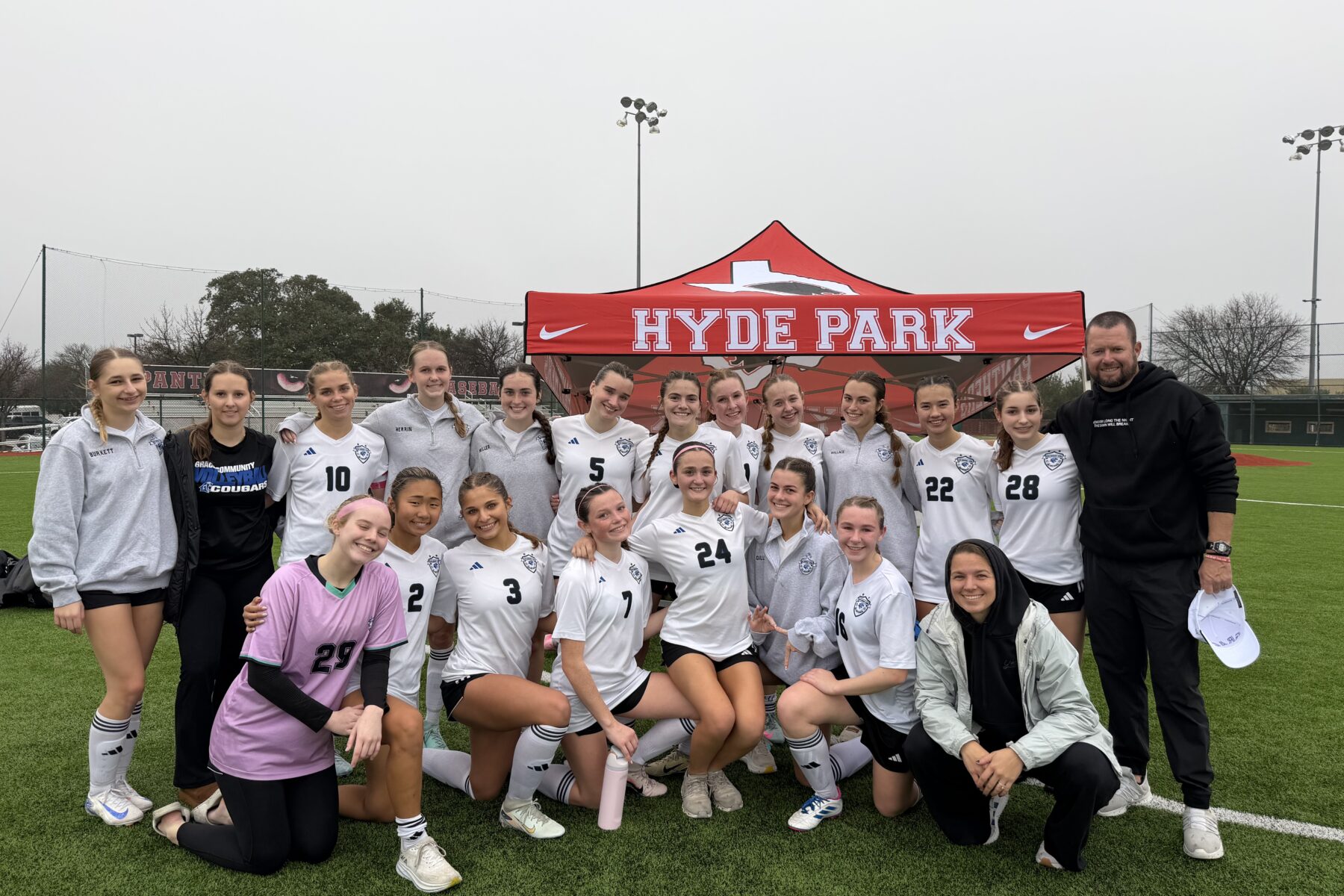 Lady Cougars Roll Past Hyde Park in District Road Win - Grace Community ...