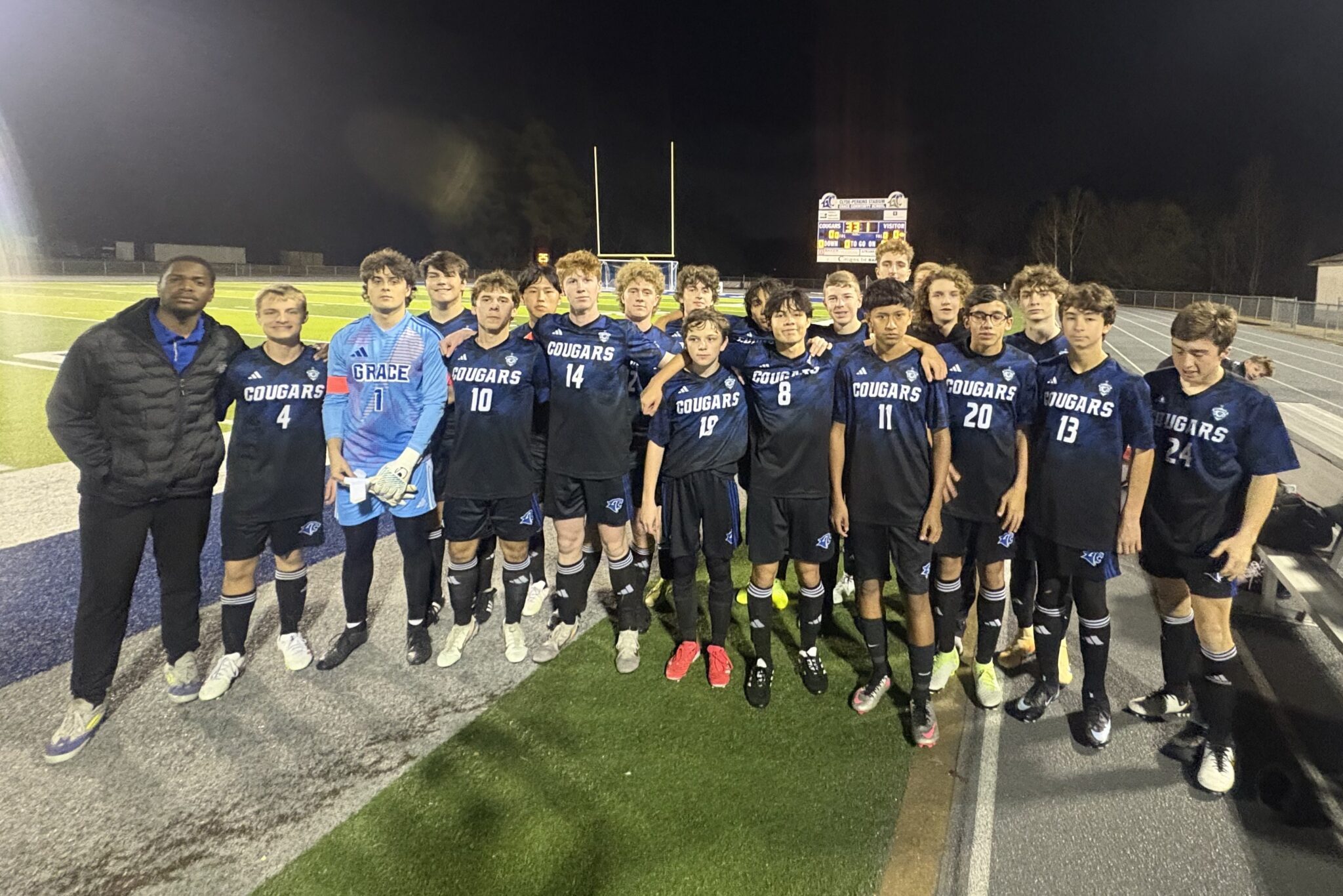 Cougars Open District Play, Prepare to Bounce Back at Home - Grace ...