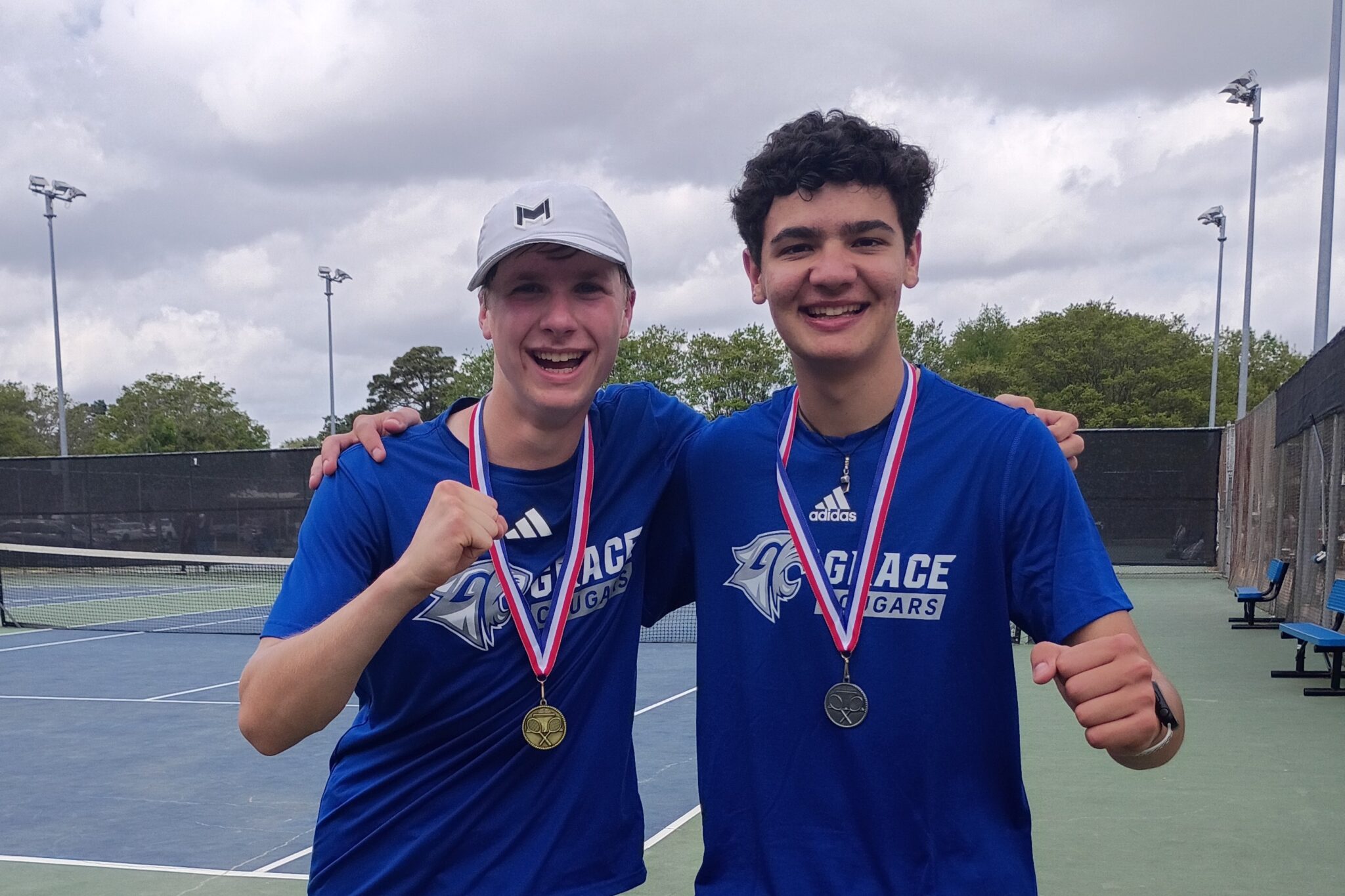 Cougar Tennis Claims Titles, Medals in Final District Tune-Up - Grace ...